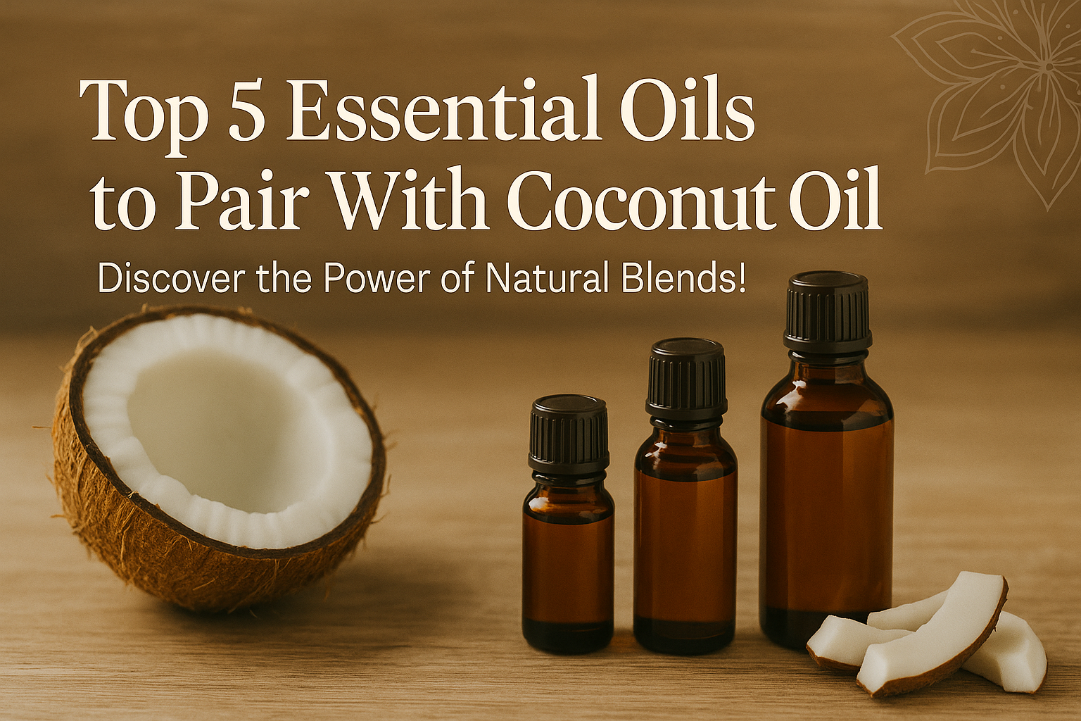 Top 5 Essential Oils to Pair With Coconut Oil: Discover the Power of N